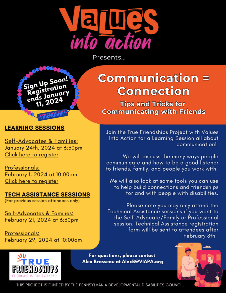 The True Friendships Project - Values into Action